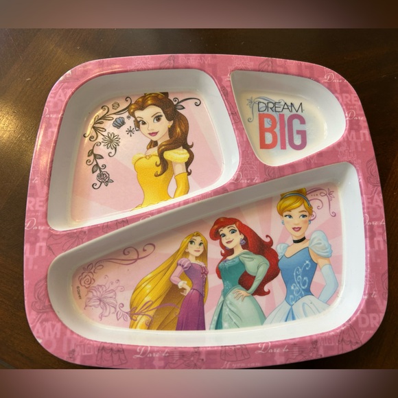 Disney | Dining | Disney Princess Melamine Plate | Poshmark